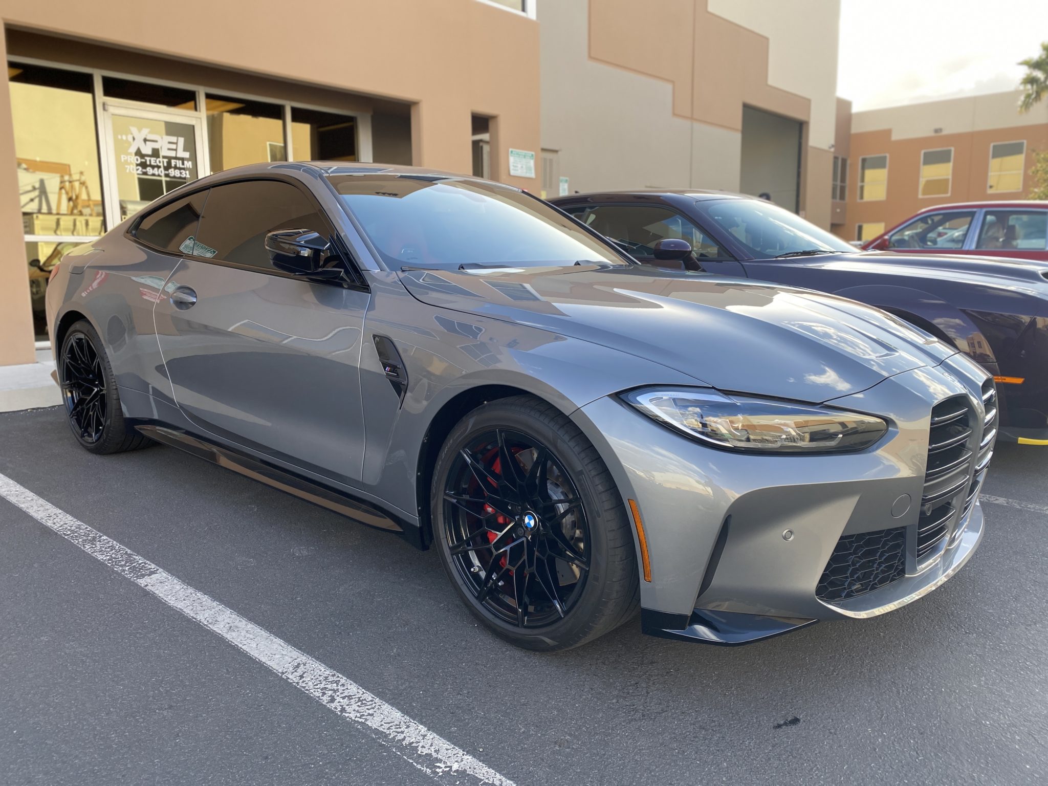 XPEL Las Vegas | Blog | 2022 BMW M4 Self-Healing PPF & Window Tint