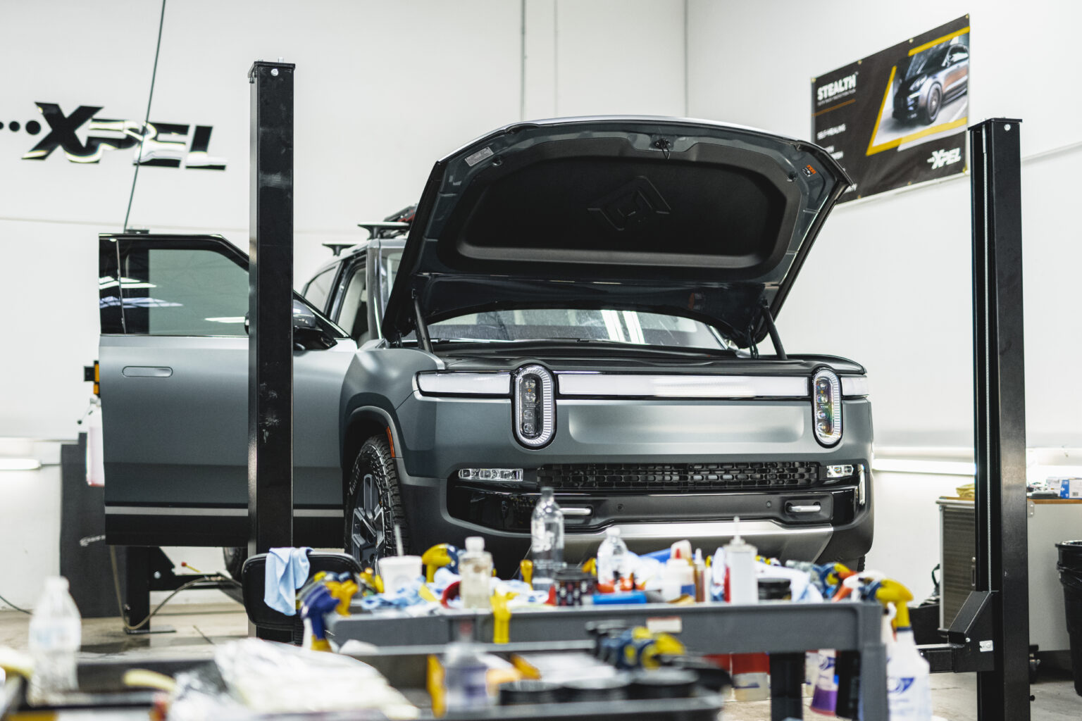 XPEL Las Vegas | Blog | Rivian R1T STEALTH PPF at SEMA 2022