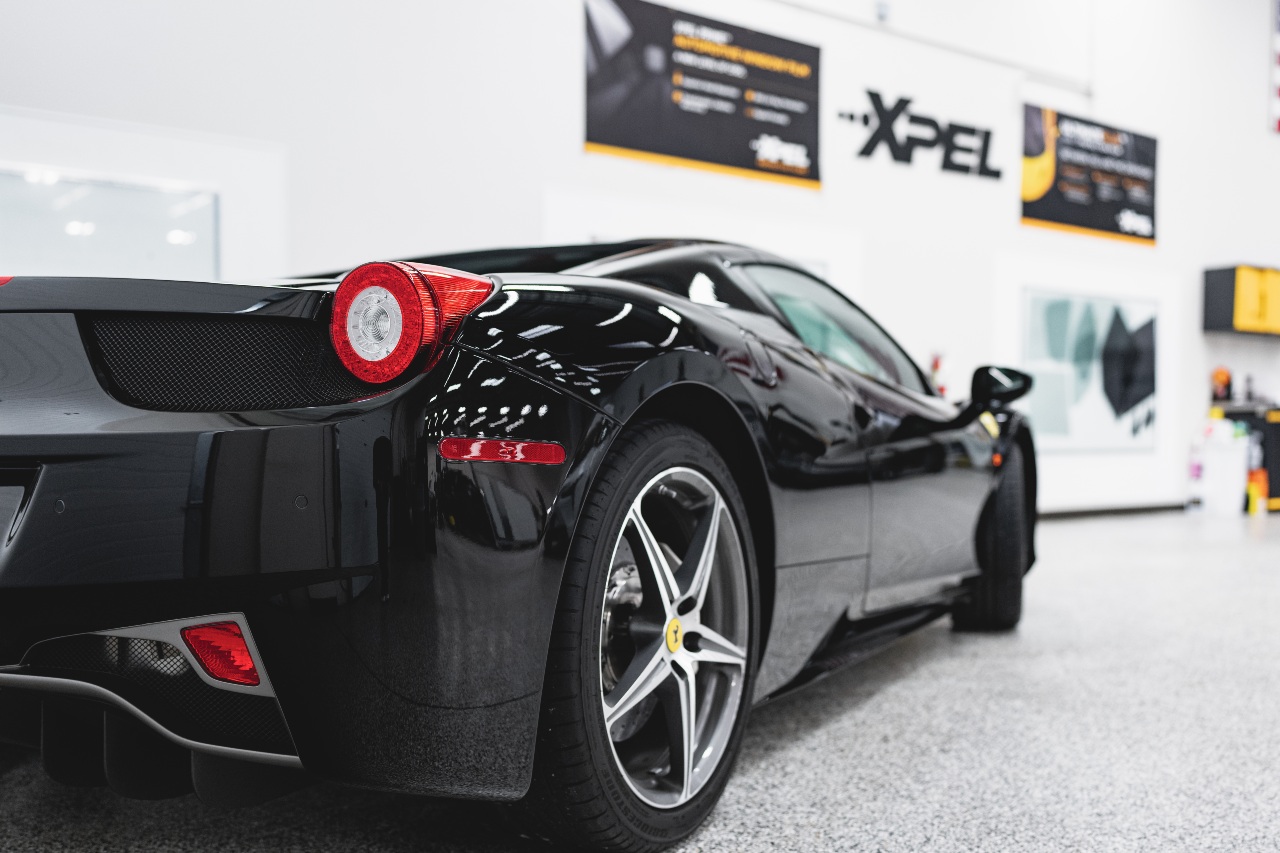 XPEL Las Vegas | Blog | Ferrari 458 PPF & PRIME XR Window Tint